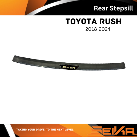 TOYOTA RUSH (2019-2024) Rear Step Sill/Rear Bumper Guard | Lazada PH