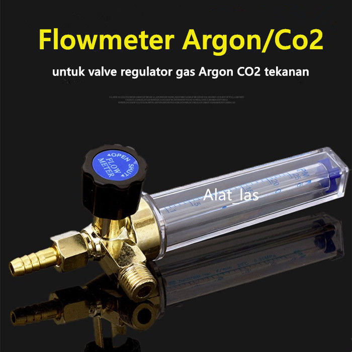 Flowmeter Flow meter Untuk Regulator Gas Argon Atau Co2 Argon / CO2 | Lazada Indonesia