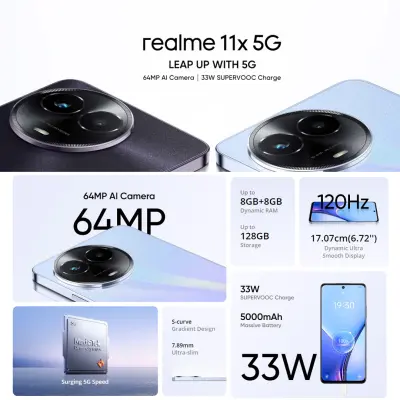 Realme 11x Price in Malaysia & Specs - RM788 | TechNave