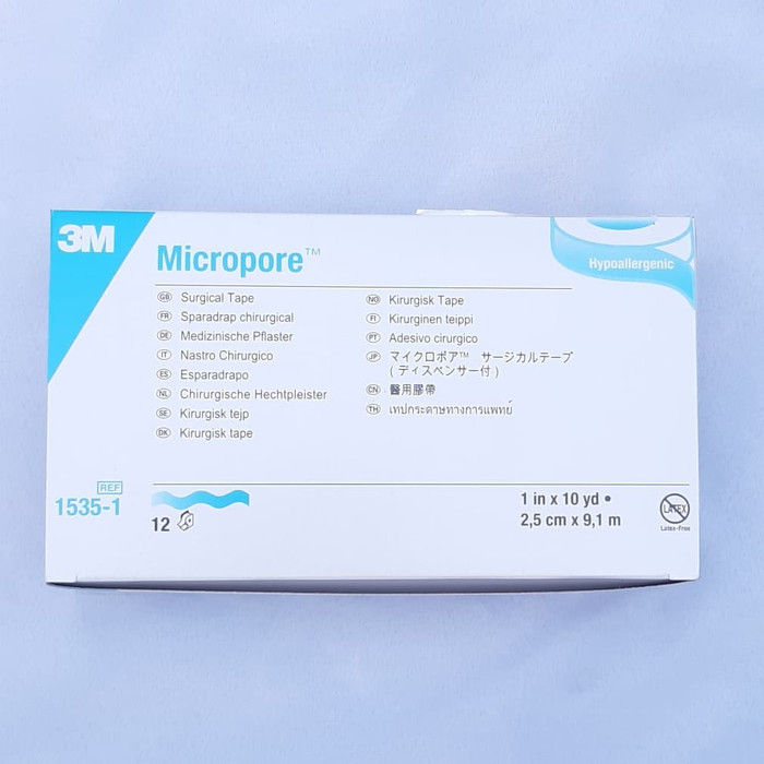 3M Micropore 1 Inch Original Packing /Box | Lazada Indonesia