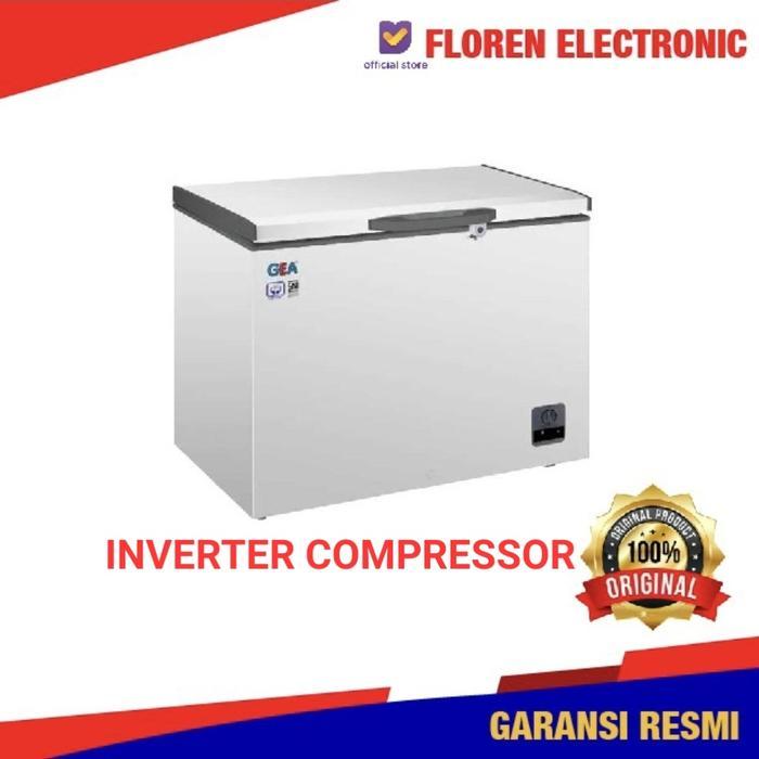 Promo Gea freezer inverter 300 Liter AB 320 ITR AB 320ITR AB320ITR ...