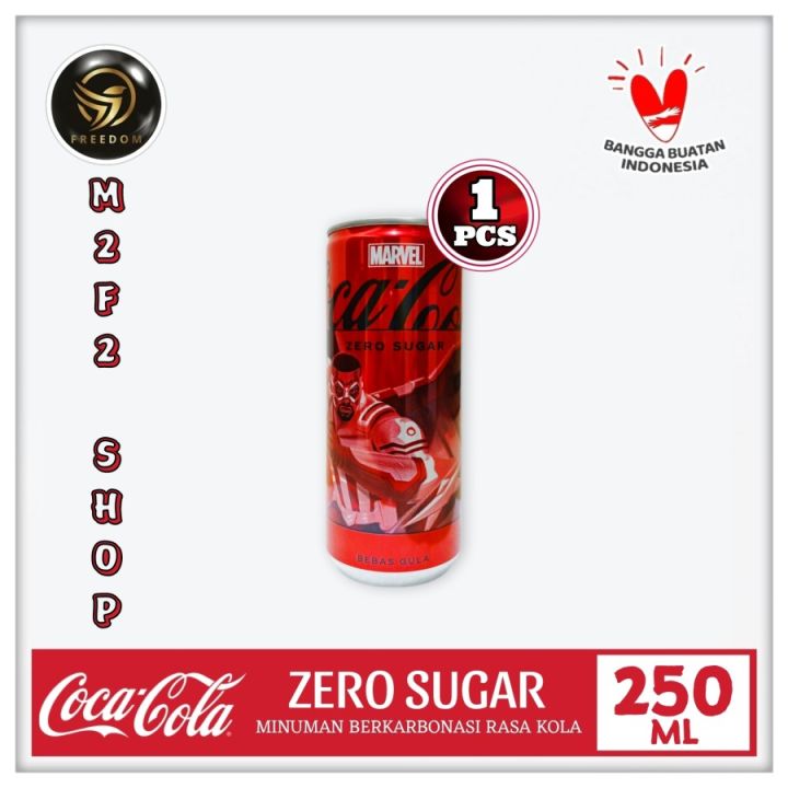 Coca Cola Zero Minuman Bersoda Kaleng | Can - 250 ml (Kemasan Satuan ...