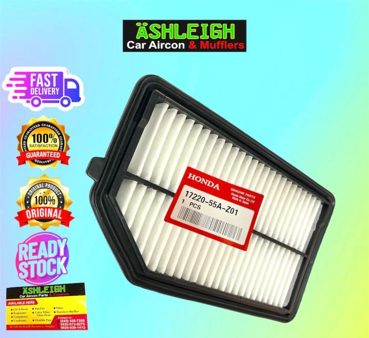 Car Air Filter Honda BRV / City 2014-2020 / Jazz 2015-2020 17220-55A ...