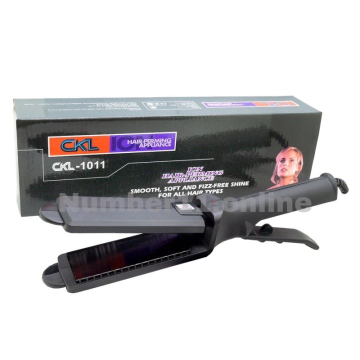 สินค้าใหม่ ที่หนีบผมCKL-1011 เครื่องหนีบผม(ของแท้) เครื่องหนีบผมตรง เครื่องหนีบผมม้วนผม เครื่อง ...