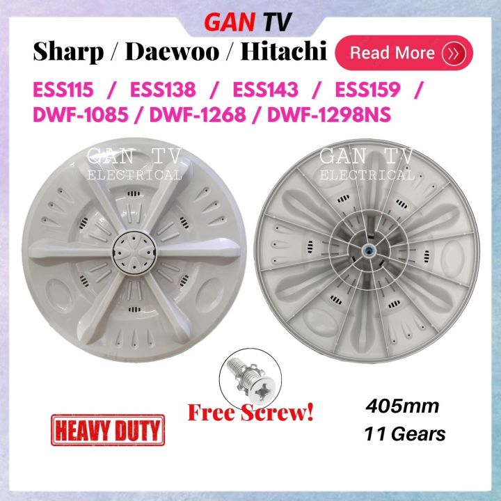 Heavy Duty Sharp/Daewoo 405mm ESS115 ESS119 DWF-1298NS DWF-1398NS ...
