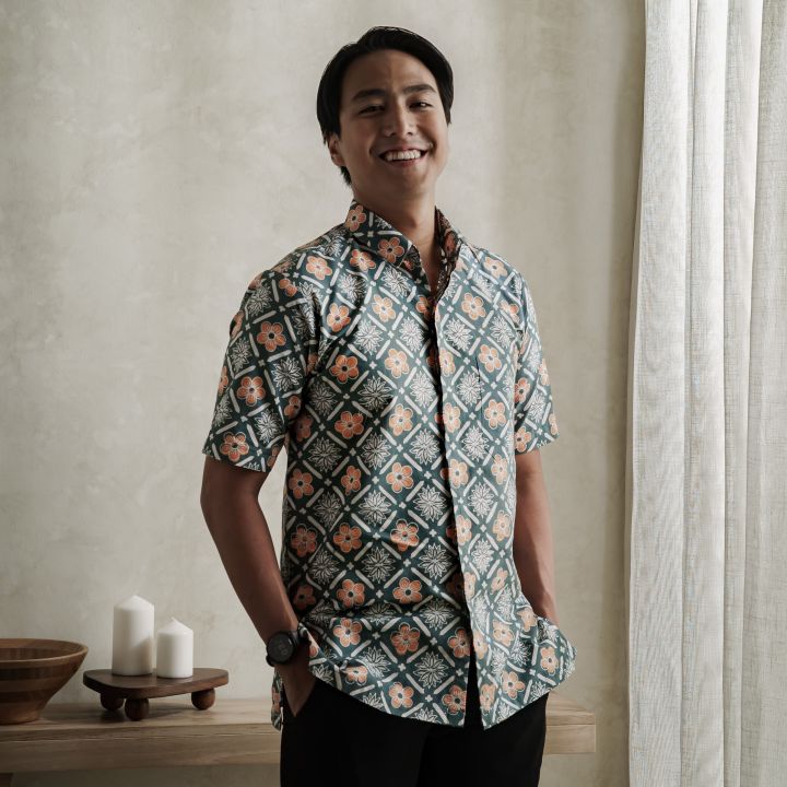 Makar - Mandalas Kemeja Batik Pria Premium Lengan Pendek | Lazada Indonesia