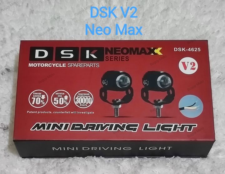 Mini Driving Light - DSK Neomax V2 DSK D2 Dual color 4 wires with ...