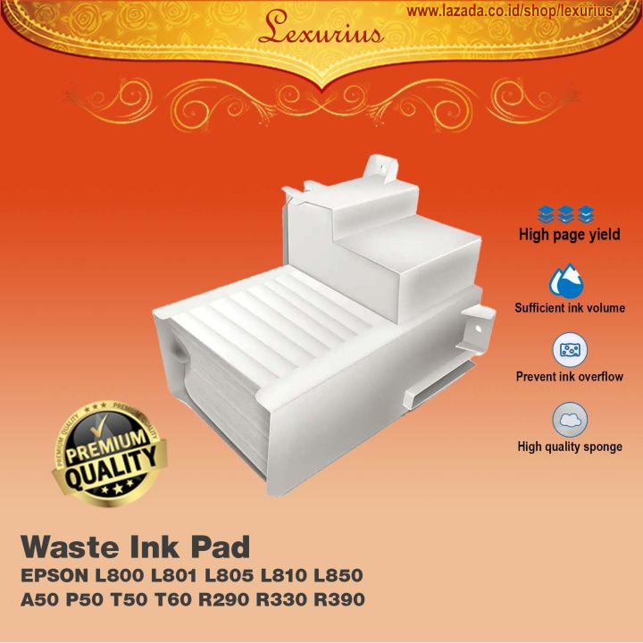 Maintenance Box L800 Sponge Ink-Pad Busa Pembuangan Tinta kotor ...