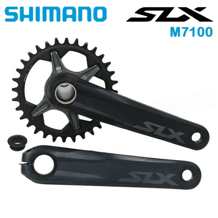 Shimano SLX FC M7100 Crankset 12 Speed MTB Mountain Bike M7100 Crank ...