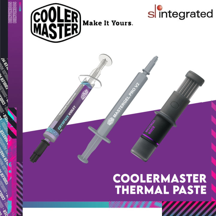 Cooler Master Mastergel Thermal Paste Series - (HTK-002-U1/Regular/Pro ...