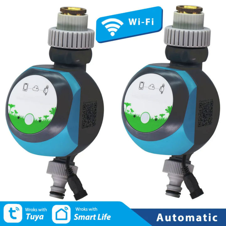 WIFI Watering Timer Garden Automatic Irrigation System Lawn Plant ...