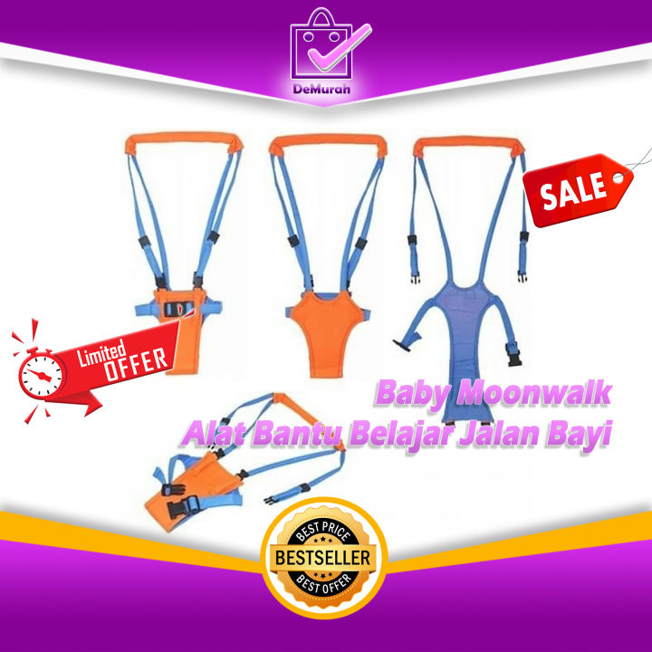 Baby Moonwalk / Alat Bantu Belajar Jalan Bayi - DEMURAH | Lazada Indonesia
