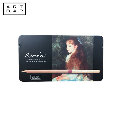 Marco Renoir Colored Pencil Set Of 12 - Portrait 103050 (3100-12TN ...