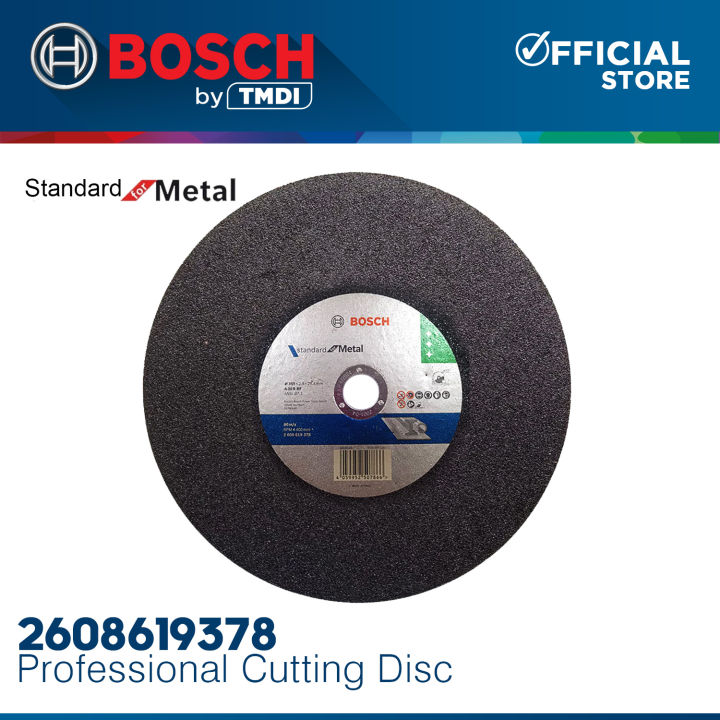 BOSCH Cutting Disc / Cut-off Wheel For Metal Steel Standard Single Ply ...