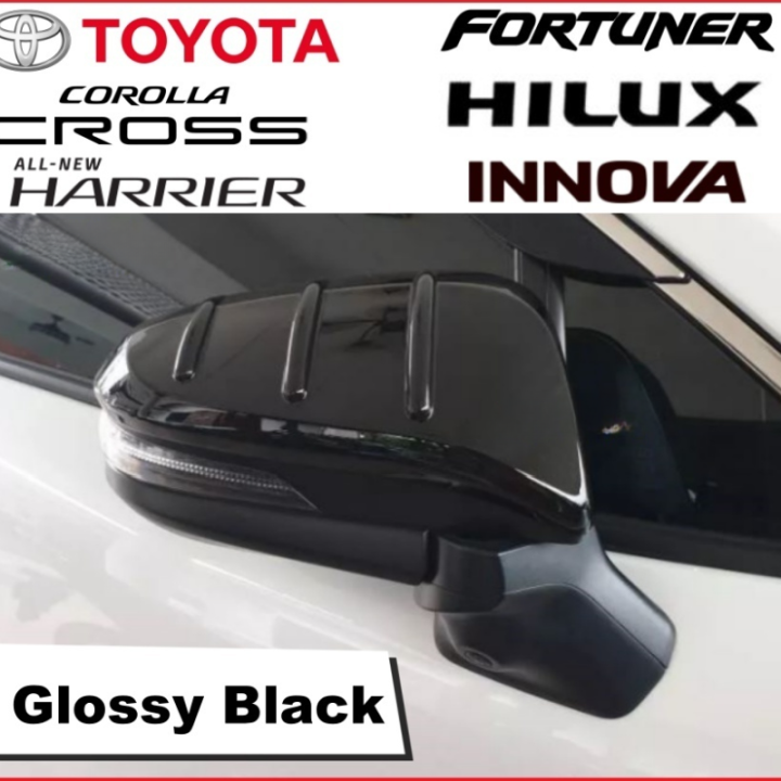 Toyota Corolla Cross Fortuner Harrier Hilux Innova Side Mirror Cover ...
