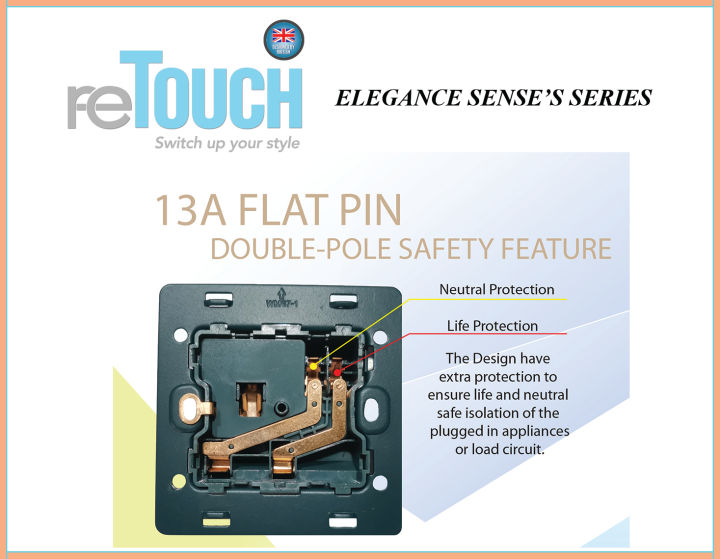 [SIRIM] reTouch Elegance Sense's Series Sockets [New Color Available ...