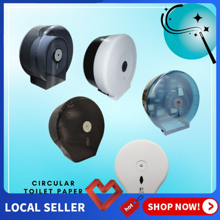 Circular Toilet Paper Dispenser - Jumbo Roll Tissue Dispenser | Lazada PH