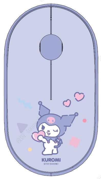 MINISO Sanrio characters Wireless Silent Mouse Model: E160 (Kuromi ...