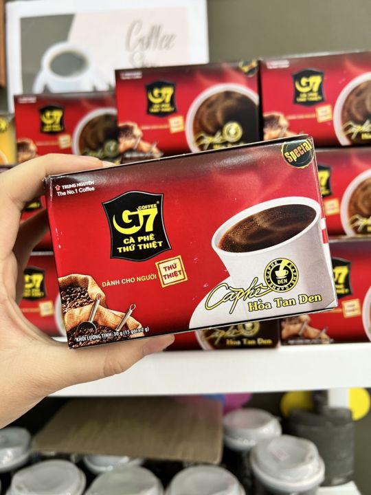 กาแฟเวียดนามG7 กาแฟดำ กาแฟเวียดนาม g7 ซองละ 2กรัม X 15ซอง (30g) / 1 ...