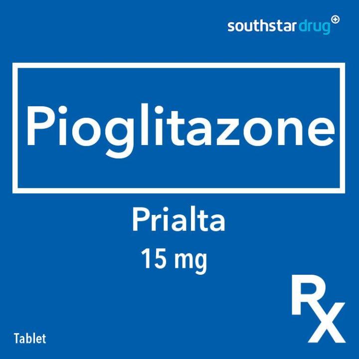 Rx: Prialta 15mg Tablet | Lazada PH