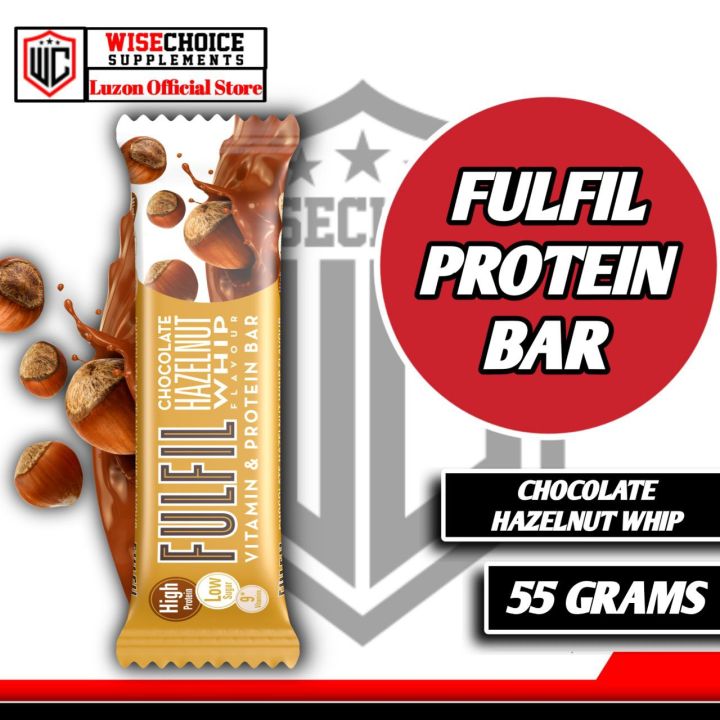 Fulfil Protein Bar 55 grams Chocolate Hazelnut Whip | Lazada PH