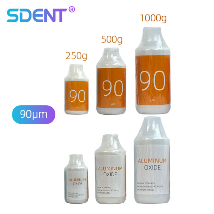 SQDENT Dental Aluminum Oxide Powder Sandblasting Powder 90\50 microns ...