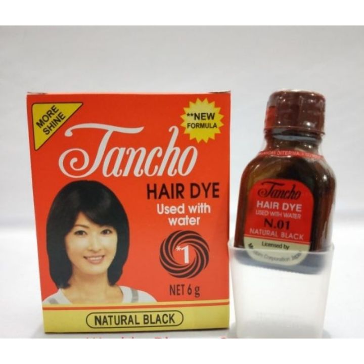 TANCHO HAIR DYE NATURAL BLACK | Lazada