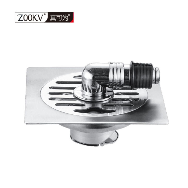 Zookv 304 Stainless Steel Washing Machine Water Floor Drain Trap Combo ...