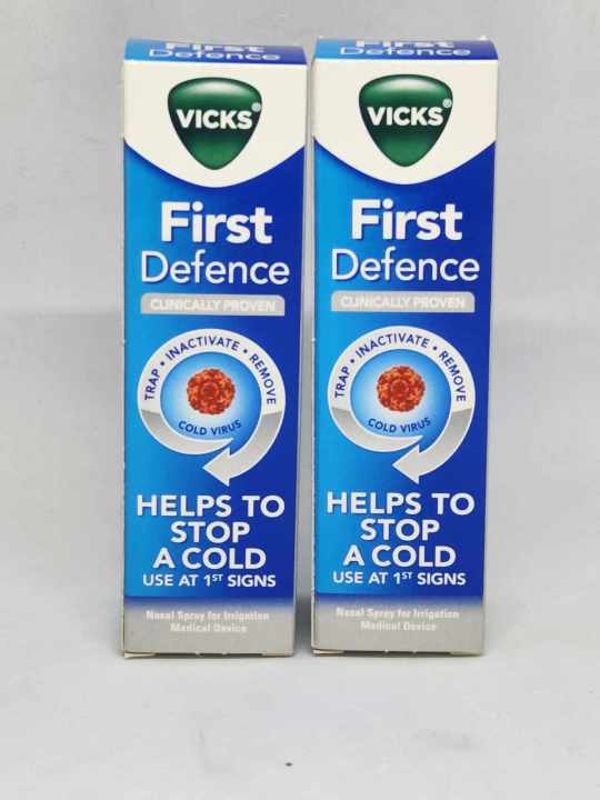 Nasal Spray Vicks and Betadine Cold Defense 20ml | Lazada PH