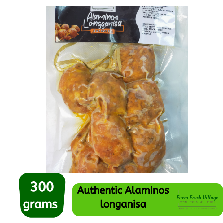 FARM FRESH VILLAGE ; Alaminos Longanisa, 300 grams | Lazada PH
