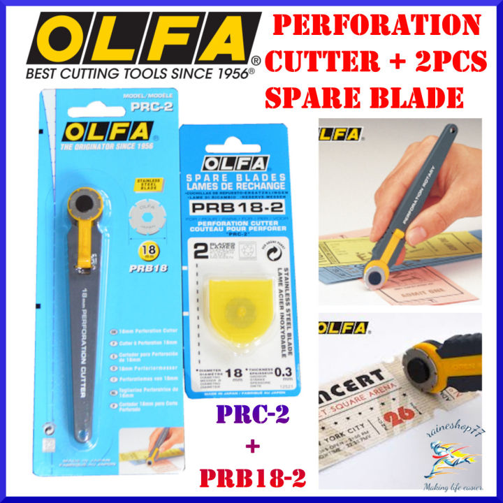 OLFA Perforated Cutter OLFA PRC-2 fior Ticket Making | Lazada PH