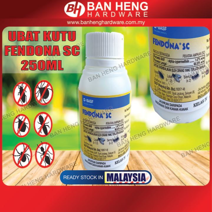 BASF FENDONA SC | UBAT LALAT | UBAT LIPAS | UBAT KUTU | RACUN SERANGGA ...