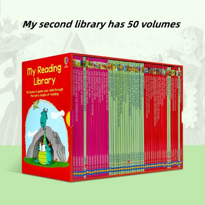 Usborne My Reading Library 50 English graded reading materials Bridge ...