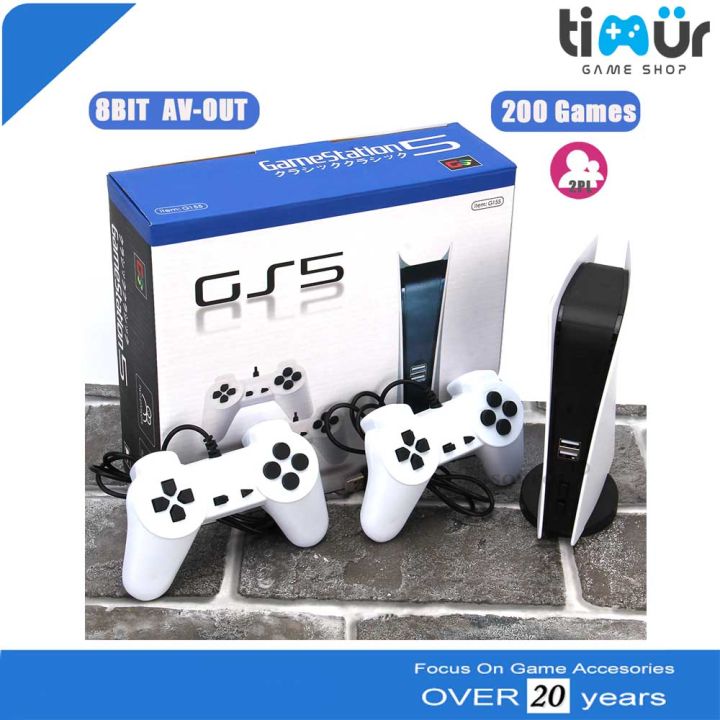 Gamestation 5 GS5 Video Game Console USB With Retro 200 Game Classic ...