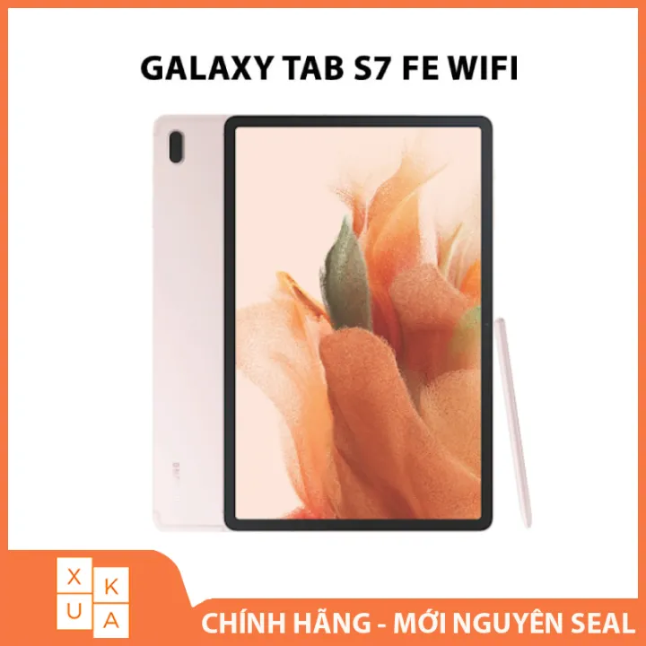 Máy tính bảng Samsung Galaxy Tab S7 FE Wifi | Màn hình 12.4" | Bút S Pen | Chính hãng mới nguyên ...