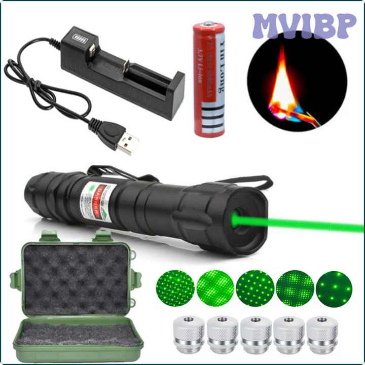 MVIBP Green laser high power laser pen outdoor hunting laser collimator ...