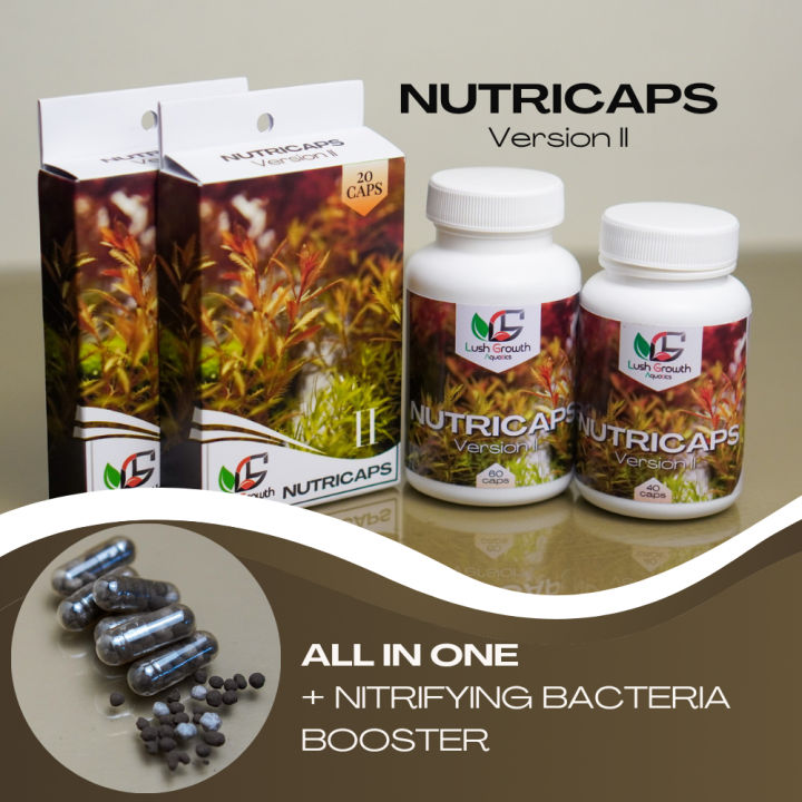 LGA Nutricaps V2 - Premium Bio-Active Root Tabs | Complete NPK for ...