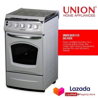 Union Gas Range UGCR-510 | Classic 4 Gas Burner And Gas Oven Gas Range ...