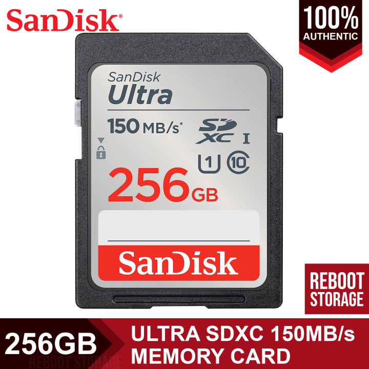 SanDisk 256GB Ultra SDXC UHS-I Memory Card SDSDUNC-256G | Lazada PH