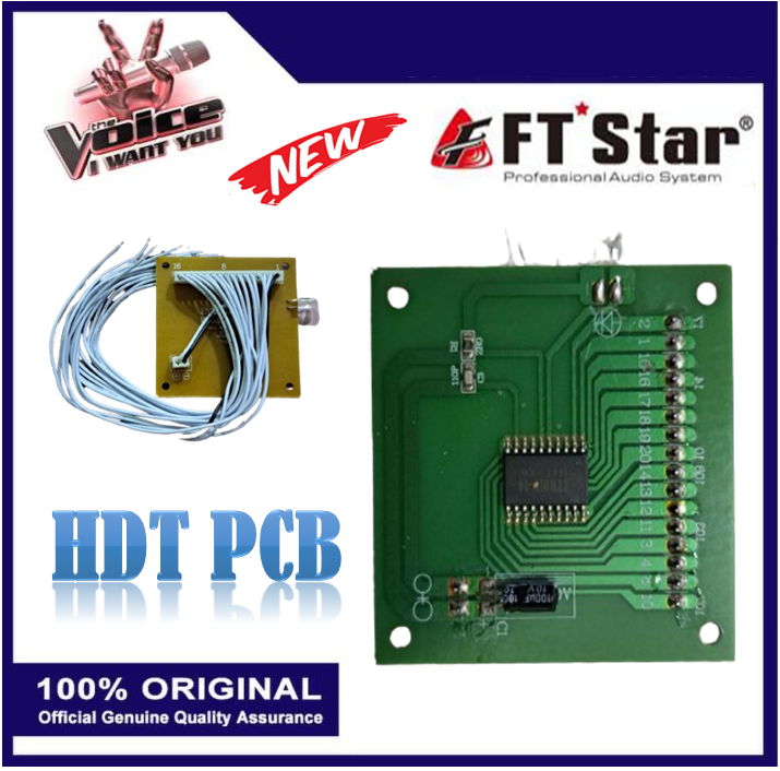 HDT PCB for Hyundai Premier-98i / Premier-98Pro - Green circuit board ...