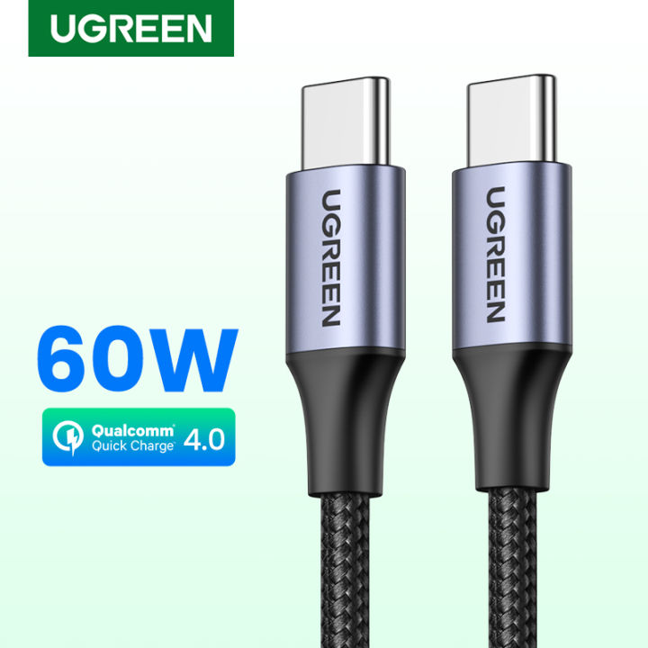 UGREEN USB Type C to USB C PD 60W Cable for SAMSUNG S24 Ultra iPhone 17 16 15 pro max Apple ...