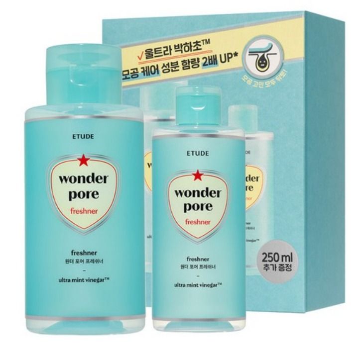 Etude Wonder Pore Freshener Toner 500ml + 250ml Set / Rodem Tree ...