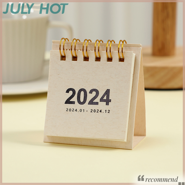 [JULYHOT] Refreshing Simple Solid Color 2024 Mini Portable Desktop ...