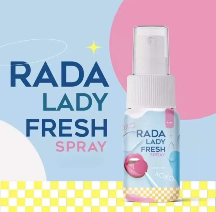 🦋Butterfly พร้อมส่ง🦋 รดา เลดี้สเปรย์ สูตรหวาน Rada lady fresh 10 ml. มี ...