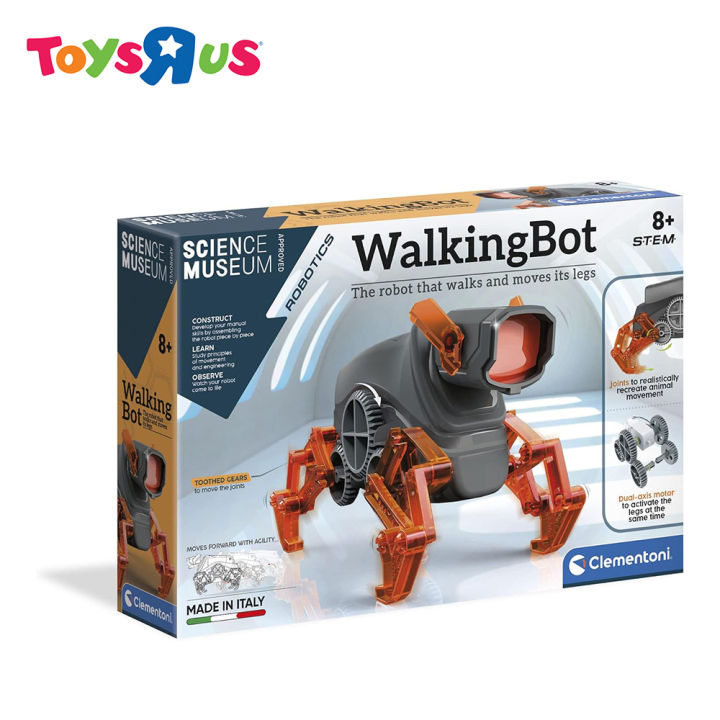 Clementoni Science and Play: Walking Bot | Lazada PH