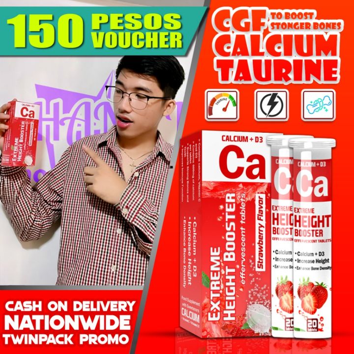 Original Extreme Height Booster (Effervescent Tablets) Made in USA ...