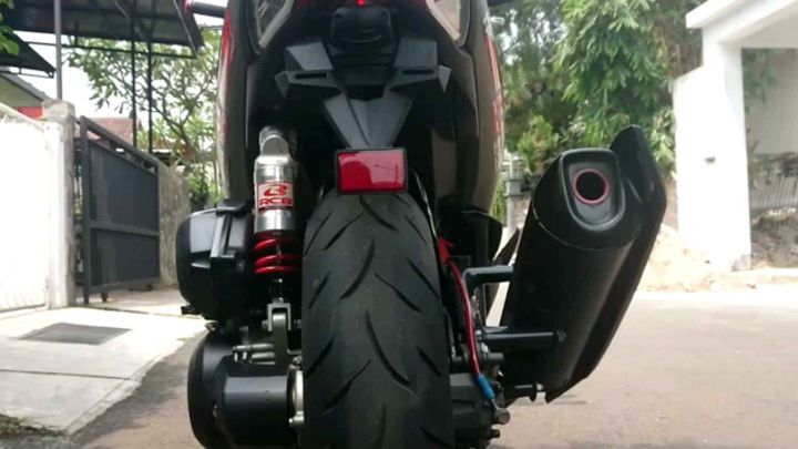 SPAKBOR CUSTOM YAMAHA LEXI 150 MODIFIKASI | Lazada Indonesia