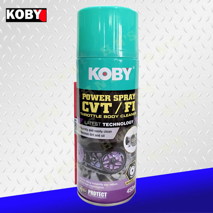 Koby Power Supply CVT FI Throttle Body Cleaner 450ml ( for motorcycle ...