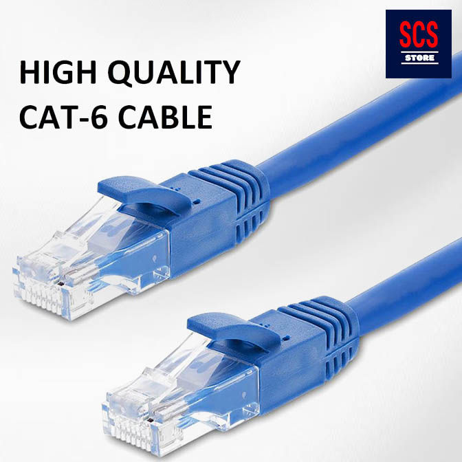CAT6 20m / 25m / 30m / 40m / 50 Meter Gigabit Ethernet Cable | Lazada