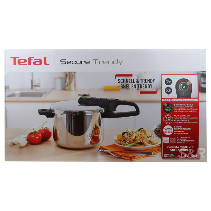 Tefal Secure Trendy Pressure Cooker 6L | Lazada PH
